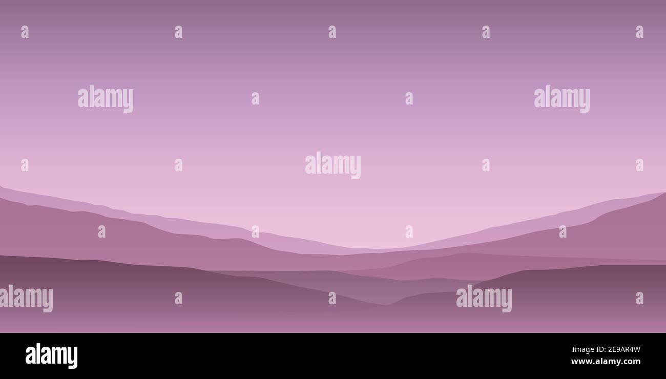 pink abstract mountain landscape background vector illustration EPS10 ...