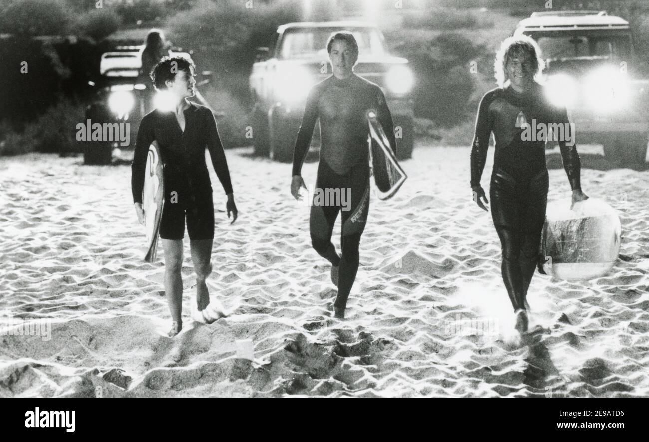 Los Angeles.CA.USA. Lori Petty, Keanu Reeves and Patrick Swayze in (C ...