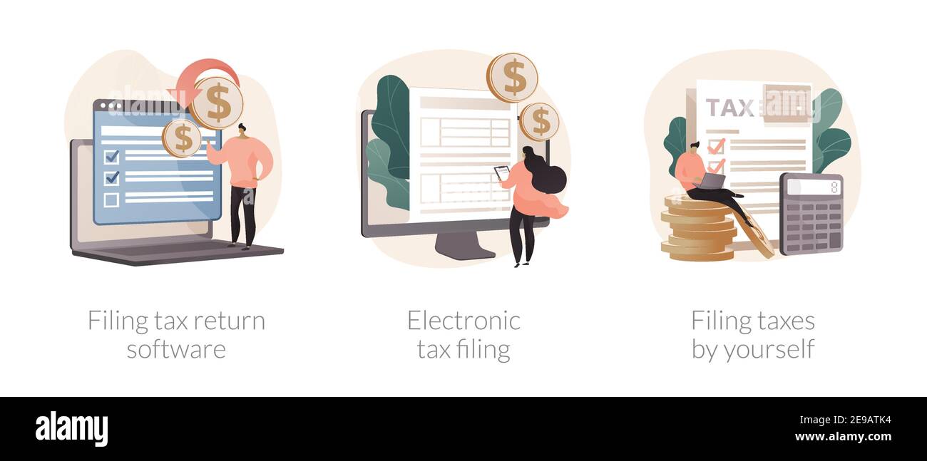 Irs e file Stock Vector Images - Alamy