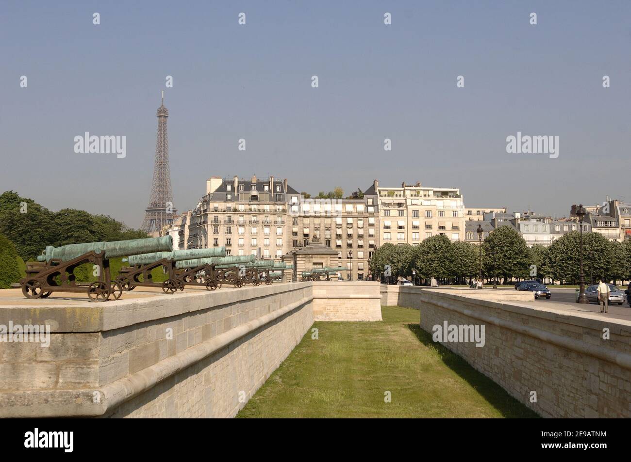 Illustration of Les invalides, in Paris, France, on June 12, 2006 ...