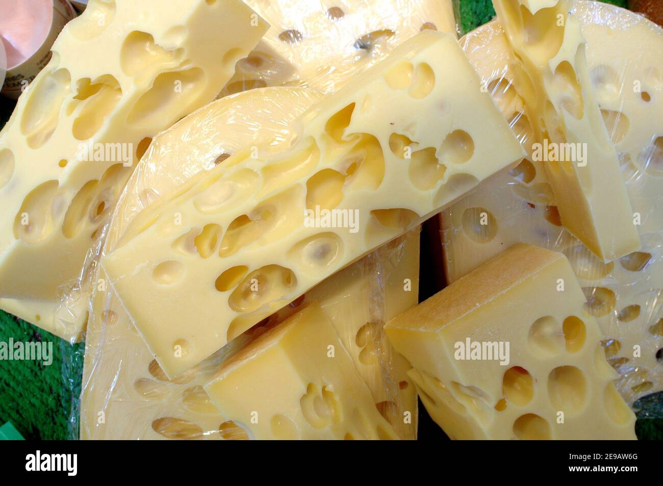 Fresh French products on sale in Parisian markets in Paris, France on ...
