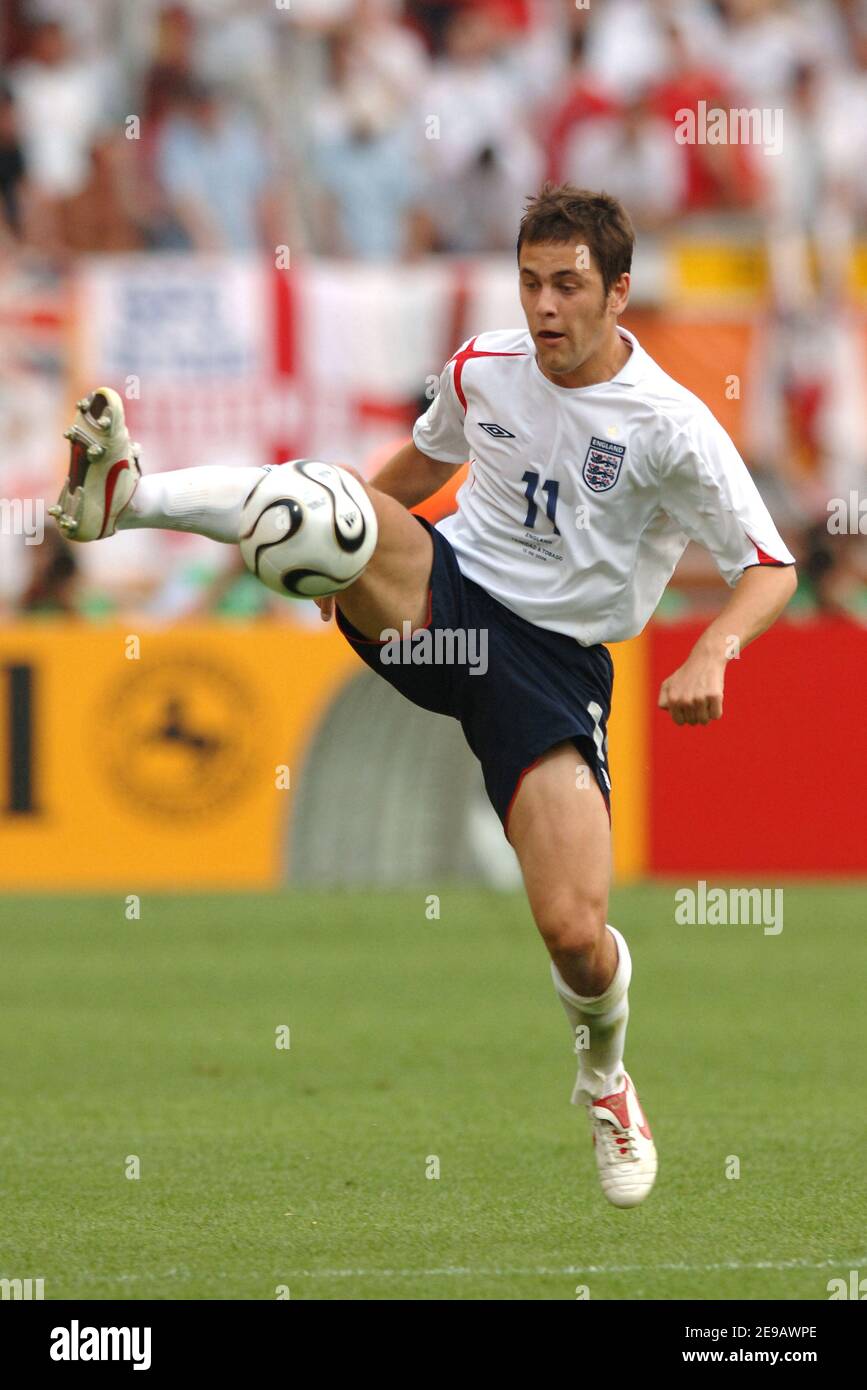 England's Joe Cole in action during the World Cup 2006, England vs ...