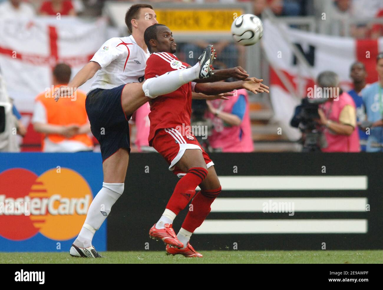 England's John Terry in action during the World Cup 2006, England vs ...
