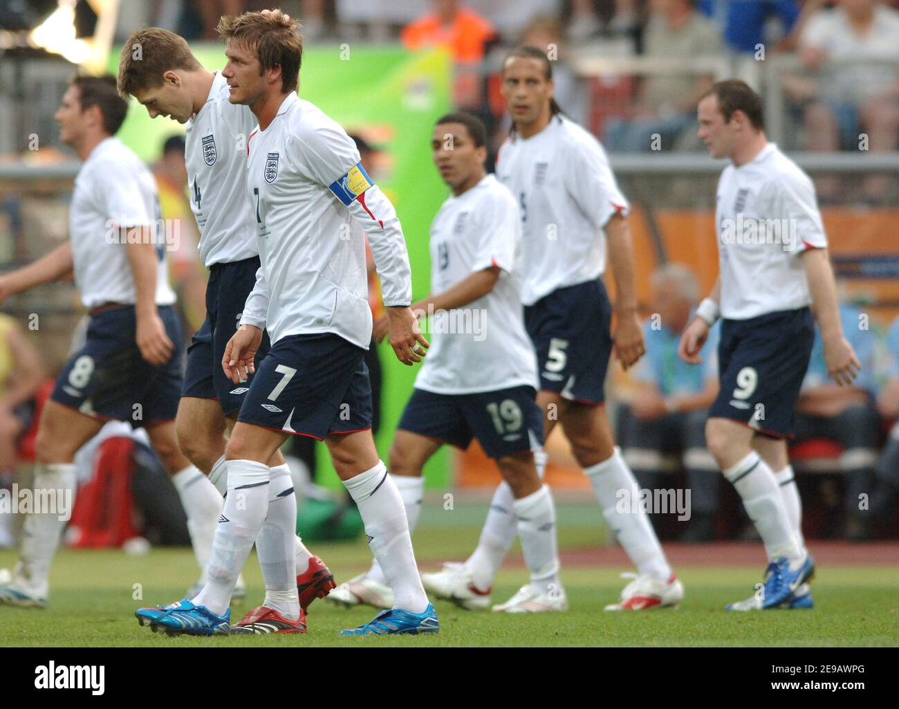 England's David Beckham during the World Cup 2006, England vs Trinidad ...