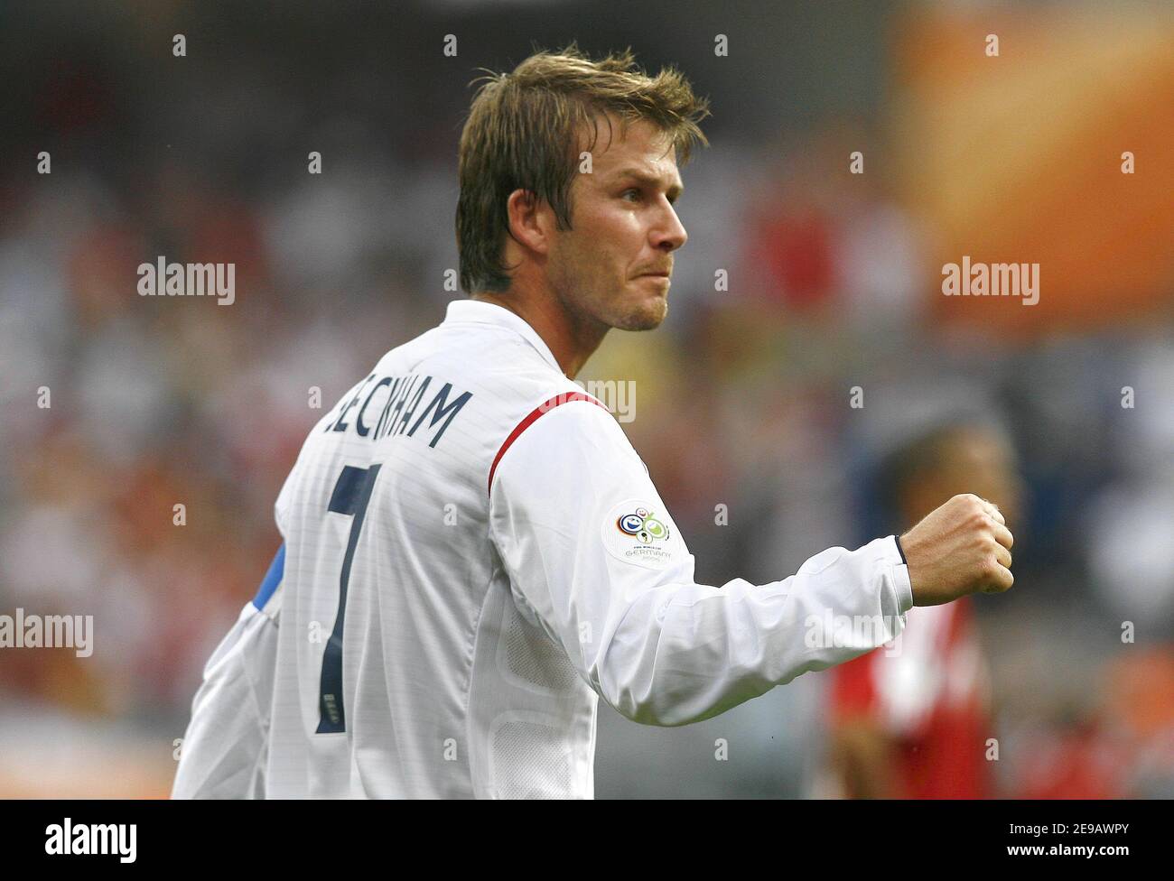 England's David Beckham during the World Cup 2006, England vs Trinidad ...