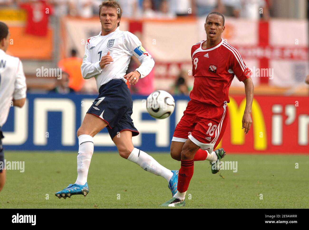 England's David Beckham during the World Cup 2006, England vs Trinidad ...