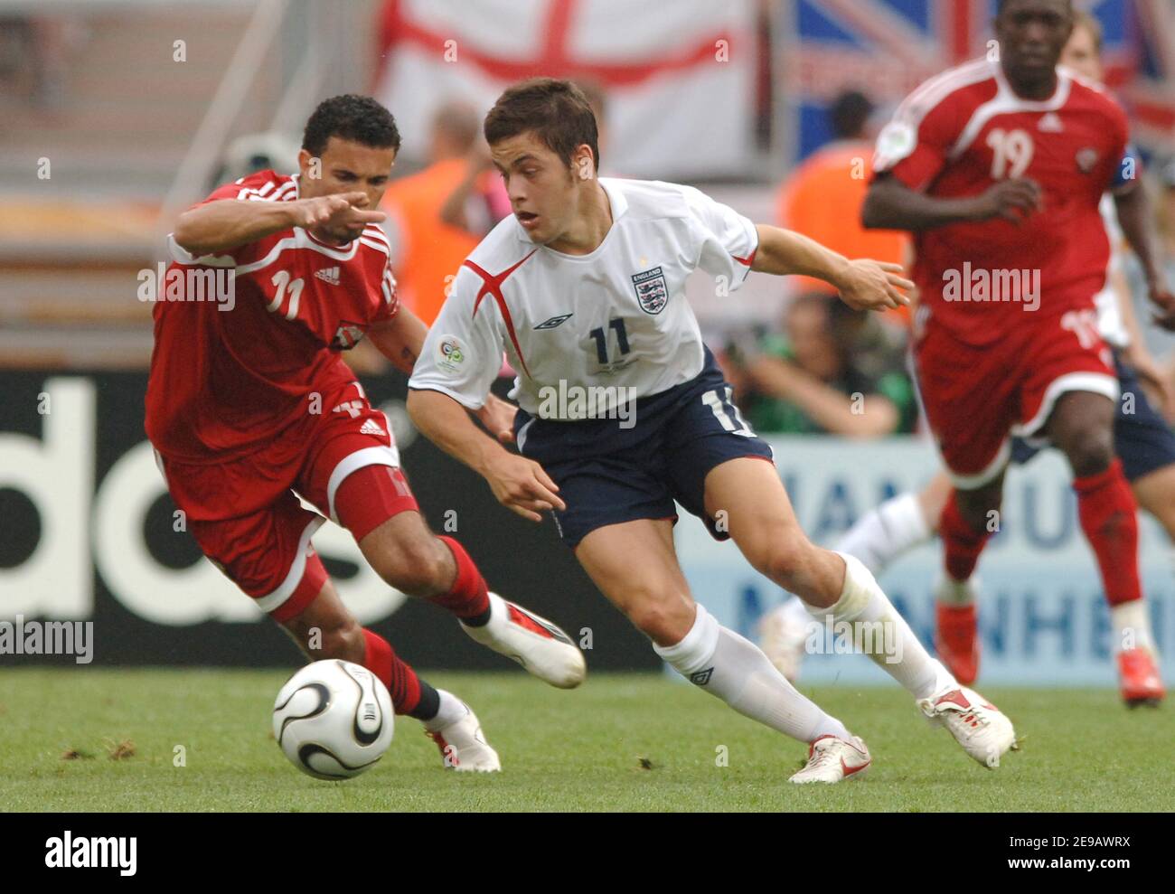 England's Joe Cole in action during the World Cup 2006, England vs ...