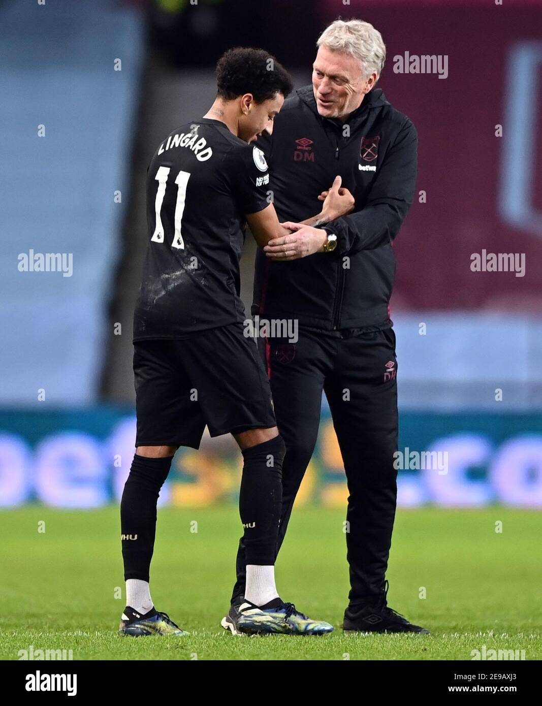 Jesse lingard 2021 west ham villa park hi-res stock photography and ...