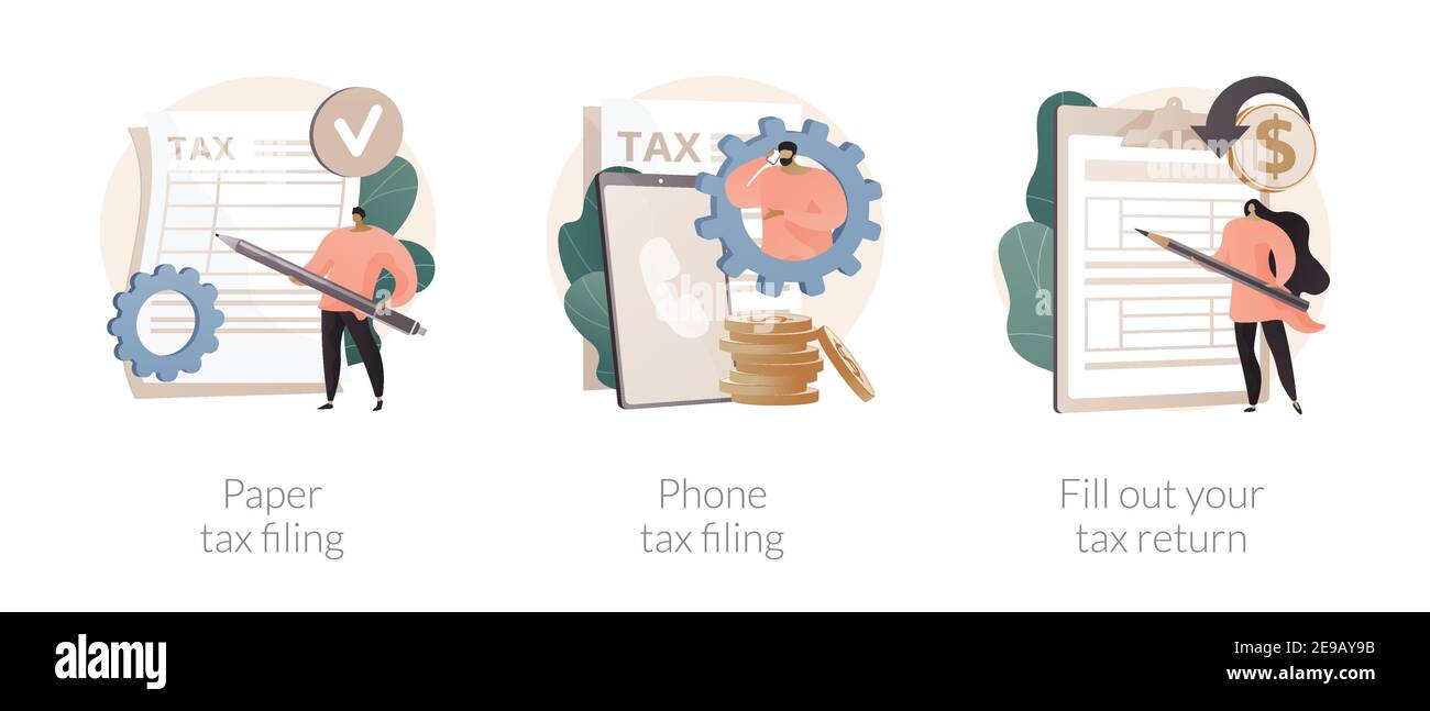 Tax return deadline abstract concept vector illustrations Stock Vector ... Tax return deadline abstract concept vector illustrations Stock Vector ...