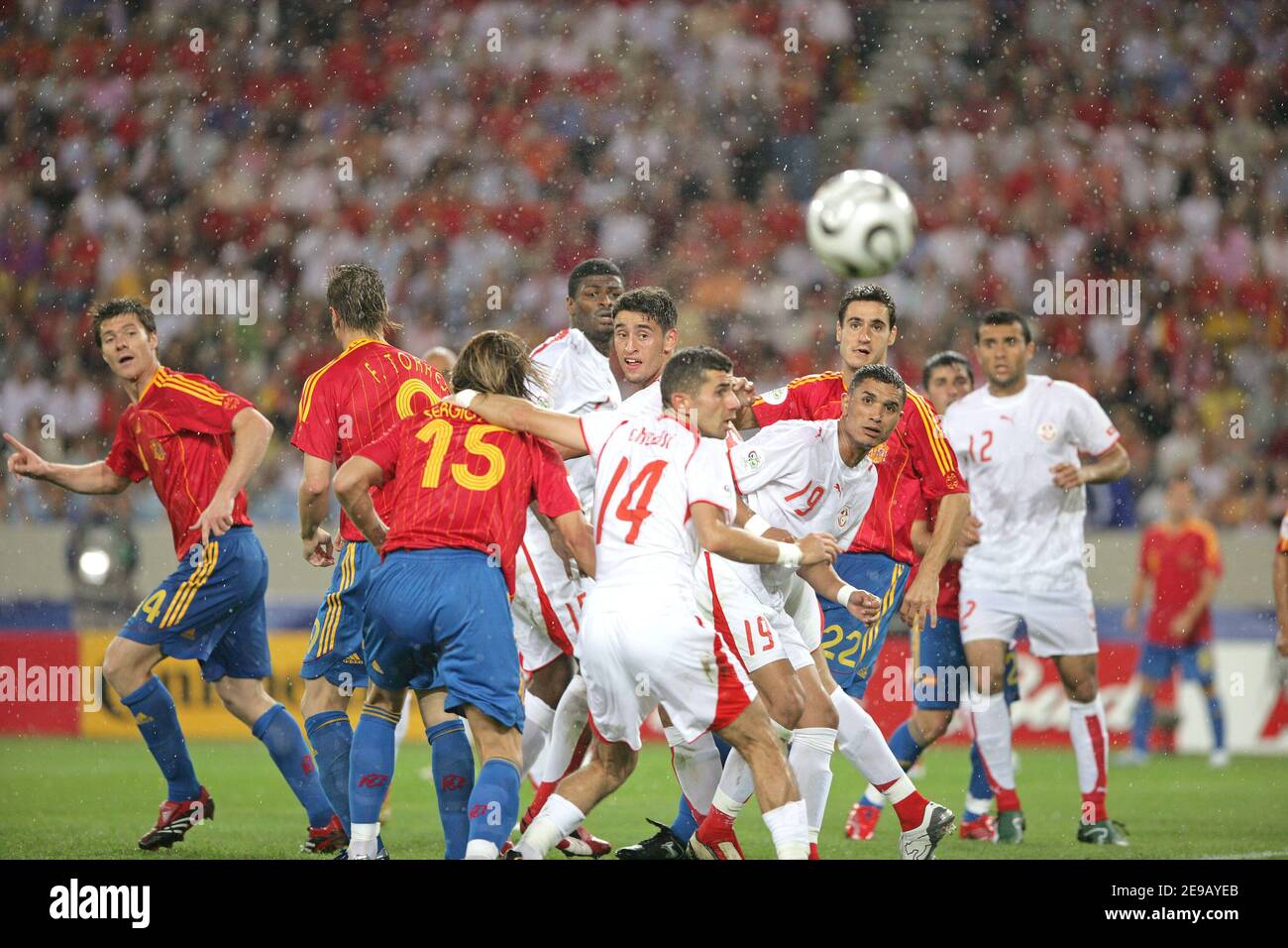 Soccer 2006 fifa world cup germany group spain tunisia gottlieb daimler ...