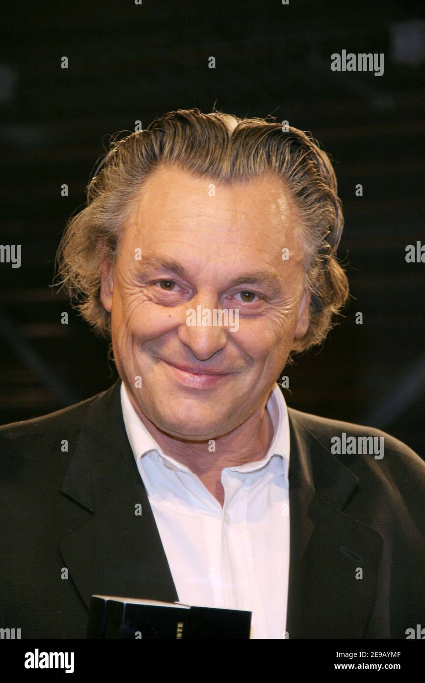 French painter Gerard Garouste receives the 15th prize 'Montblanc of ...