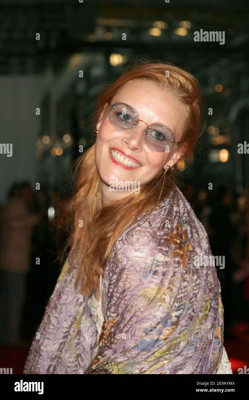 French actress Florence Thomassin attends the 15th prize 'Montblanc of ...