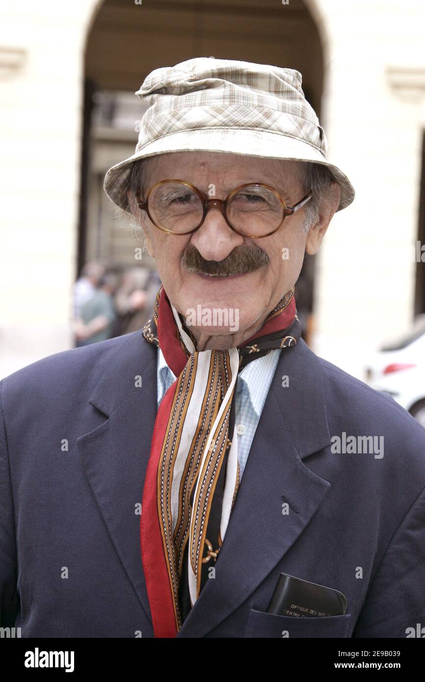 Marcel Zanini pictured during the party celebrating the 'Fete de la ...