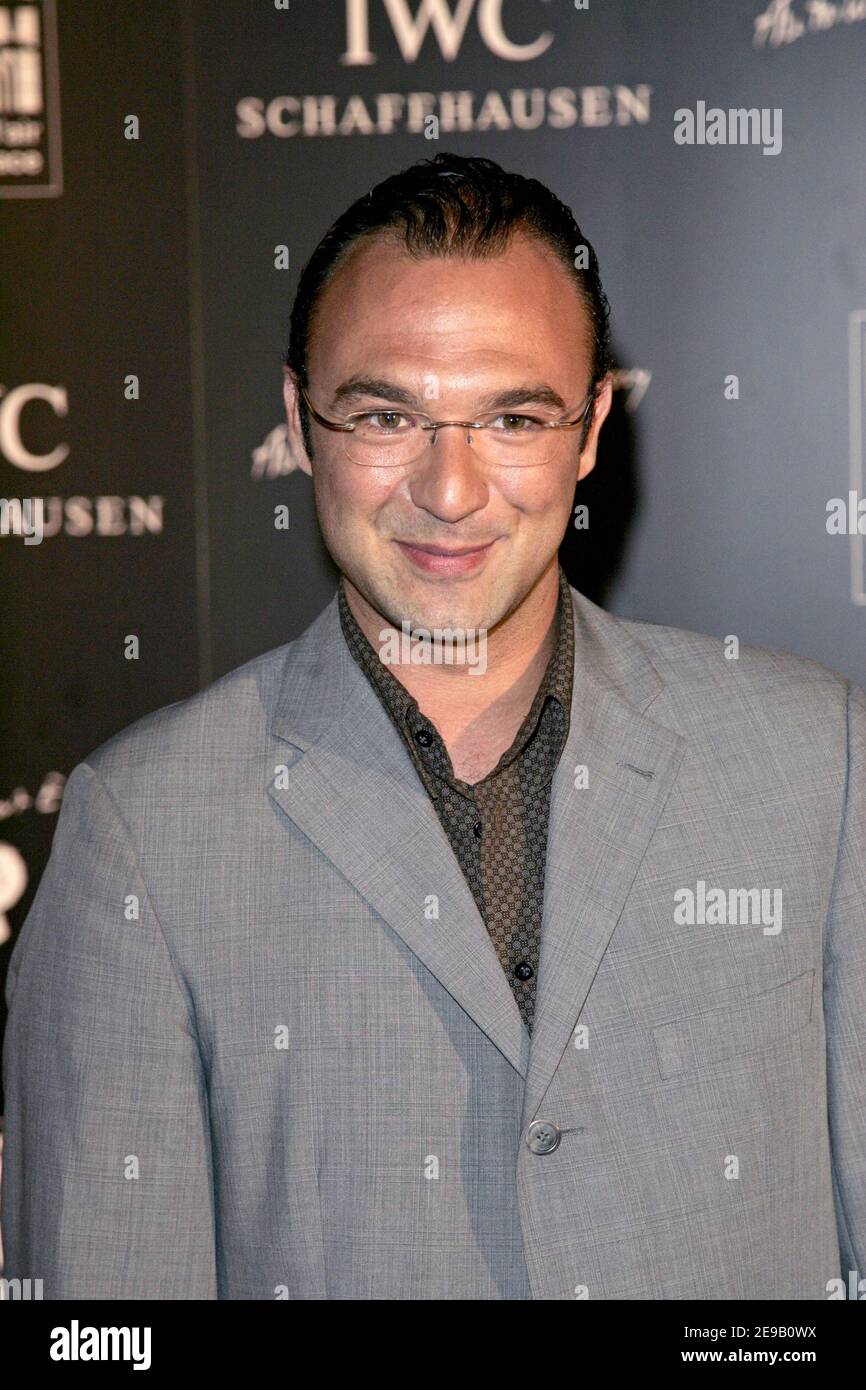 French TV presenter Alexandre Devoise attends the inauguration of 'L ...