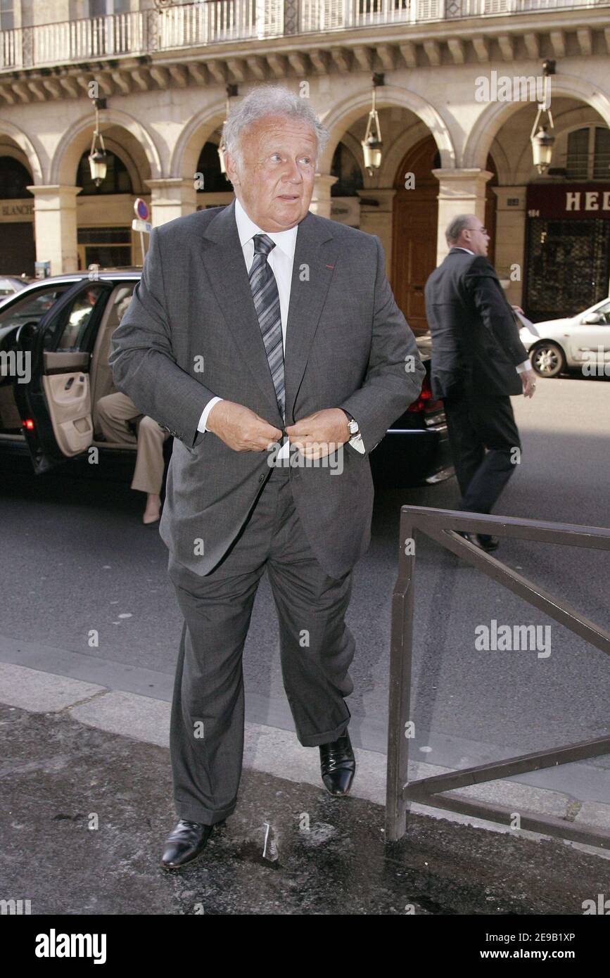 French journalist Philippe Bouvard attends the centenary of Marcel ...