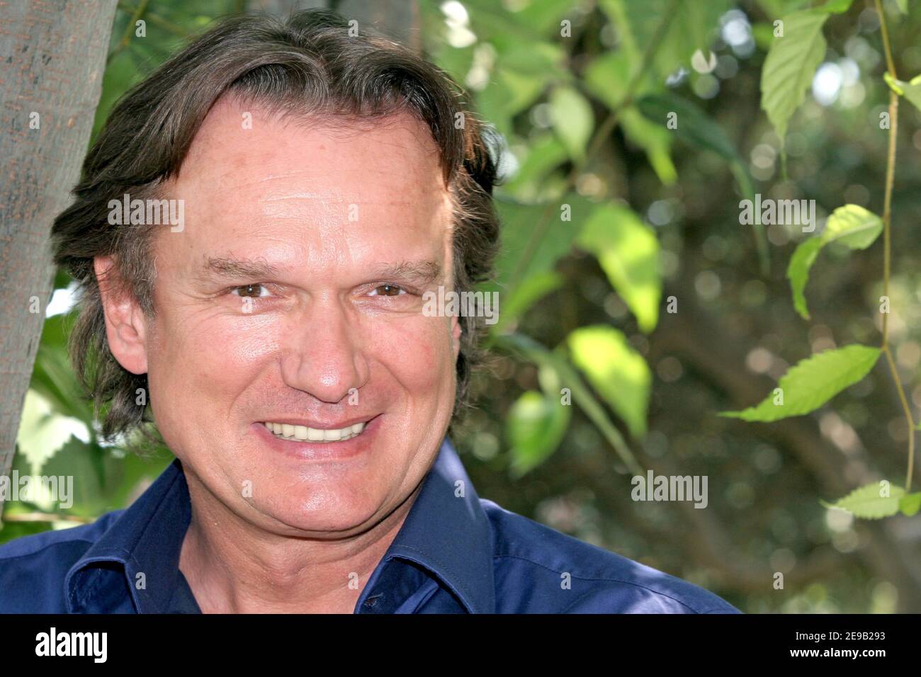 French actor Francois-Eric Gendron poses during the 46th Monte Carlo ...