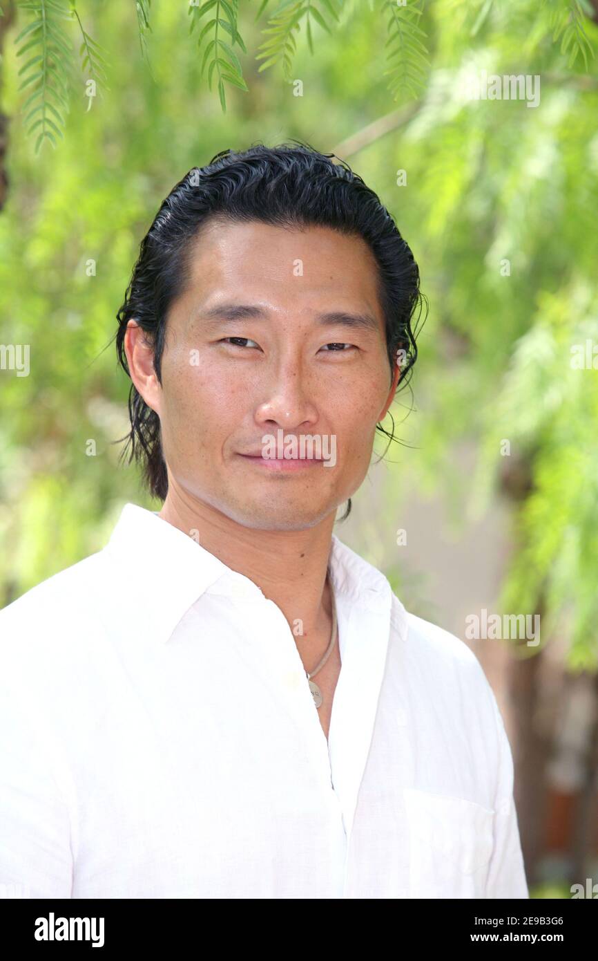 Actor Kim Daniel Dae from 'Lost' poses outside the Grimaldi Forum in ...