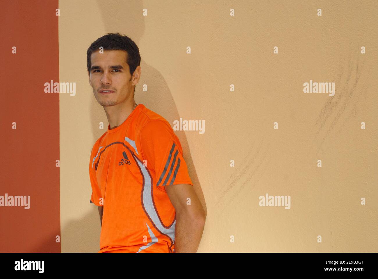 France's Mehdi Baala pictured during a Track and Field training session ...