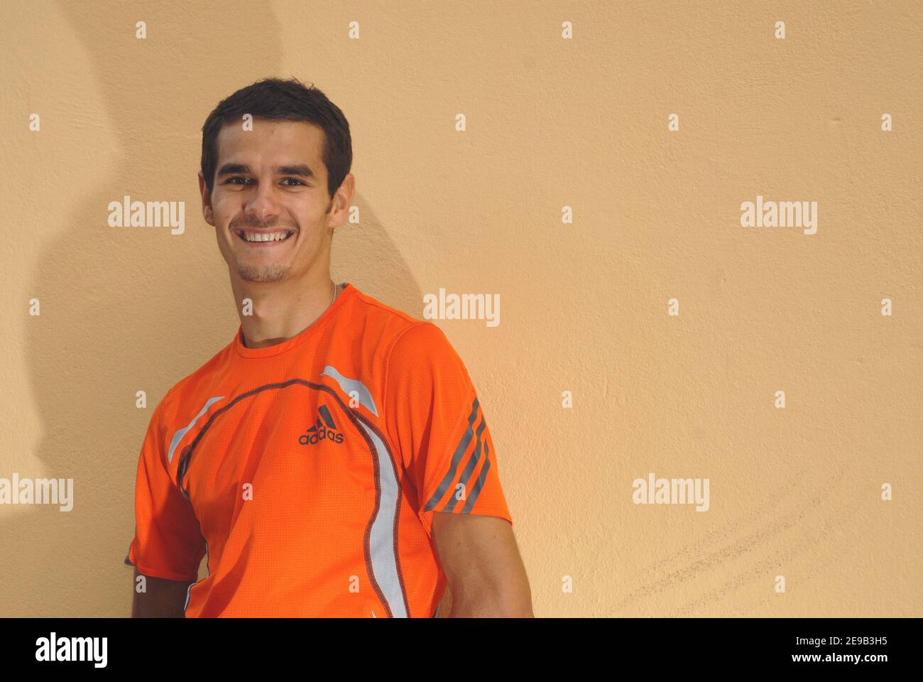 France's Mehdi Baala pictured during a Track and Field training session ...
