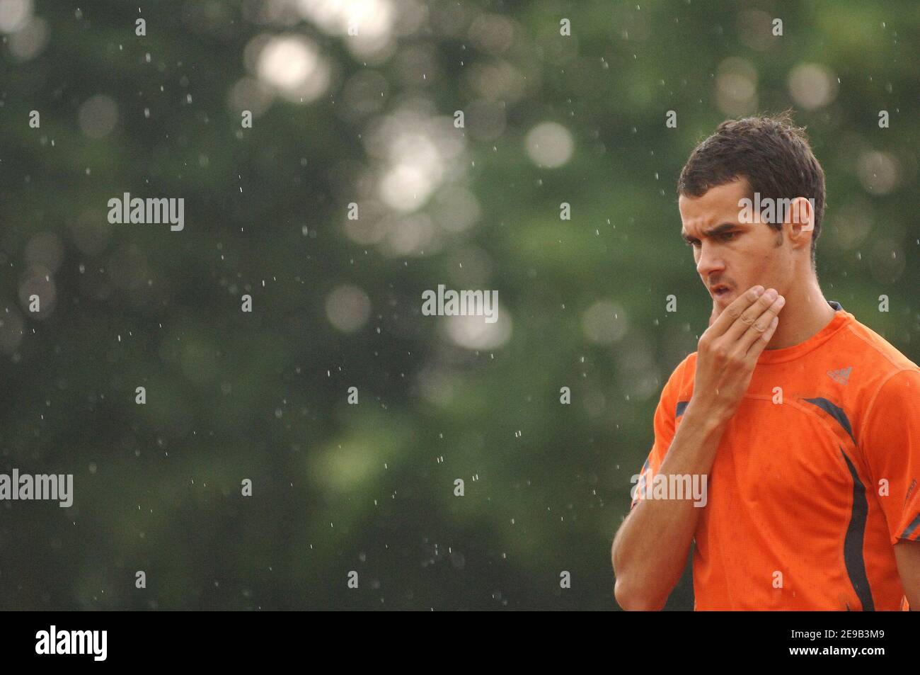 France's Mehdi Baala pictured during a Track and Field training session ...