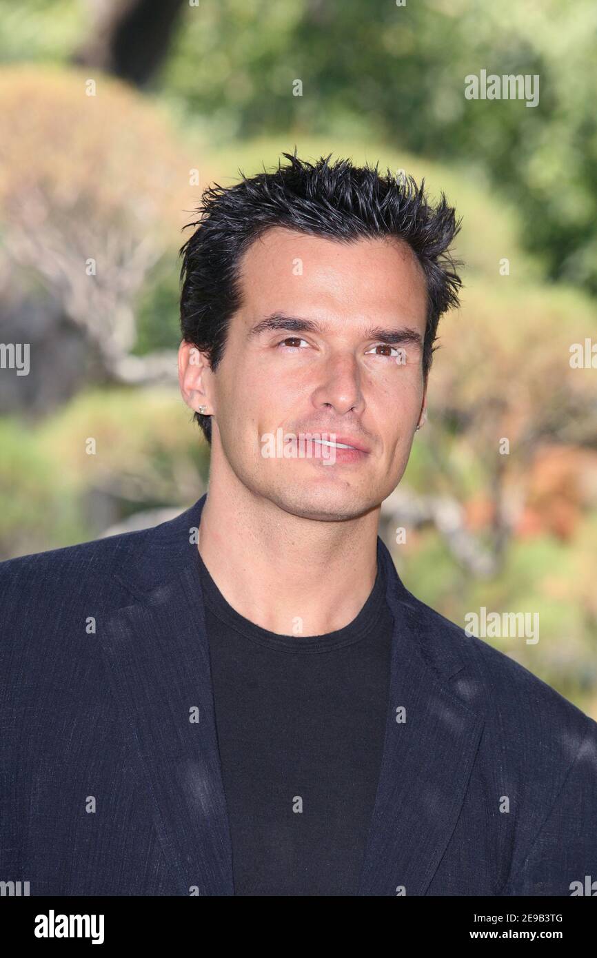 US actor Antonio Sabato Jr from 'The Bold and the Beautiful' poses ...