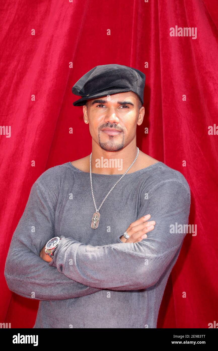 US actor Shemar Moore from TV serie 'Criminal Minds' and 'The young and ...