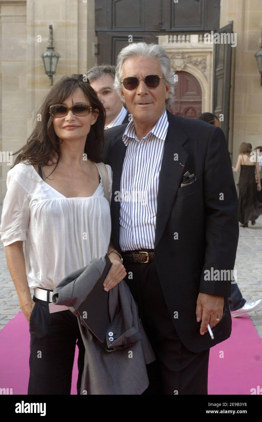 Pierre Arditi and wife Evelyne Bouix attend the Jaeger LeCoultre party ...