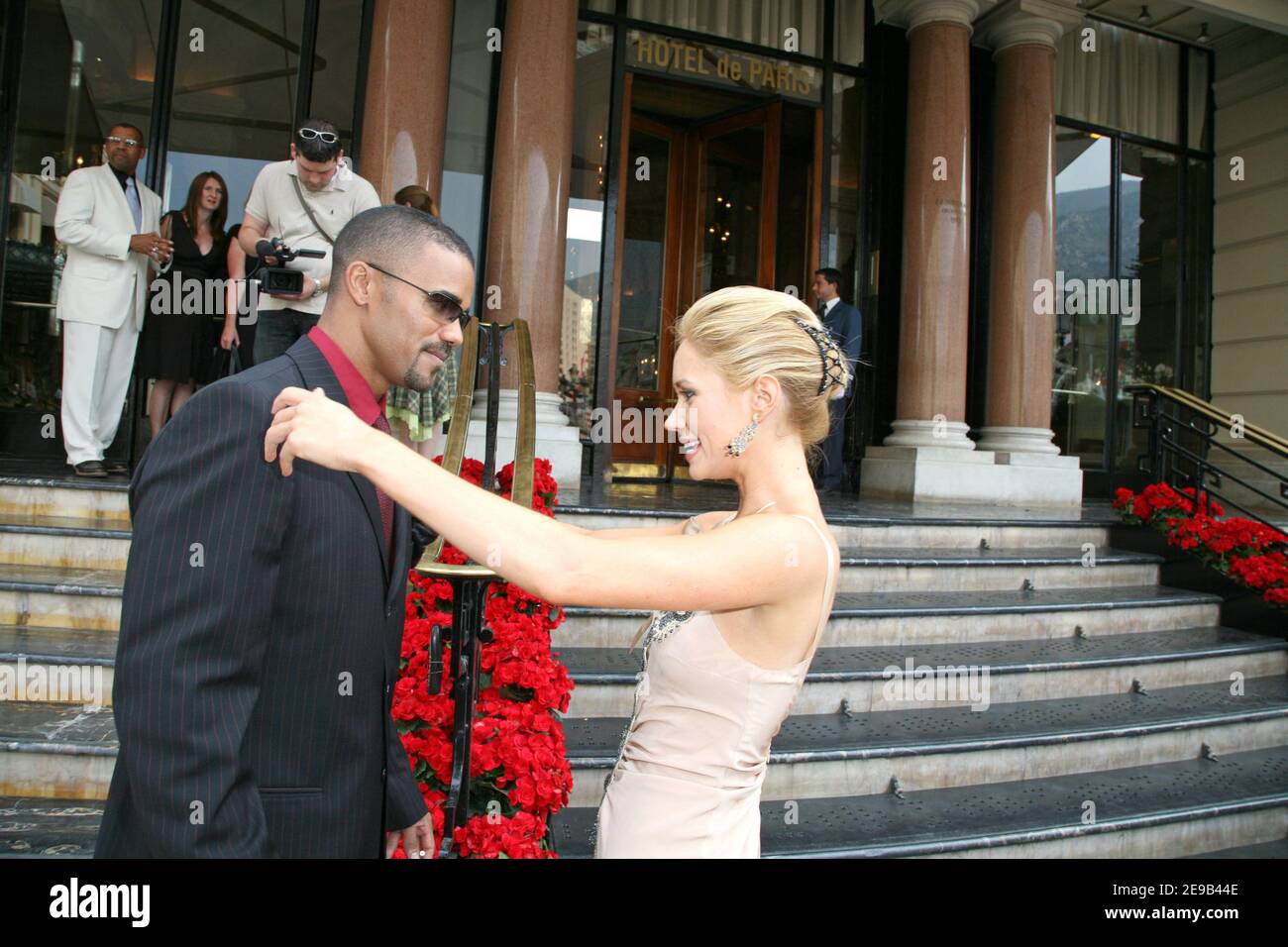 EXCLUSIVE. US actor Shemar Moore from 'The Young and the restless' and ...