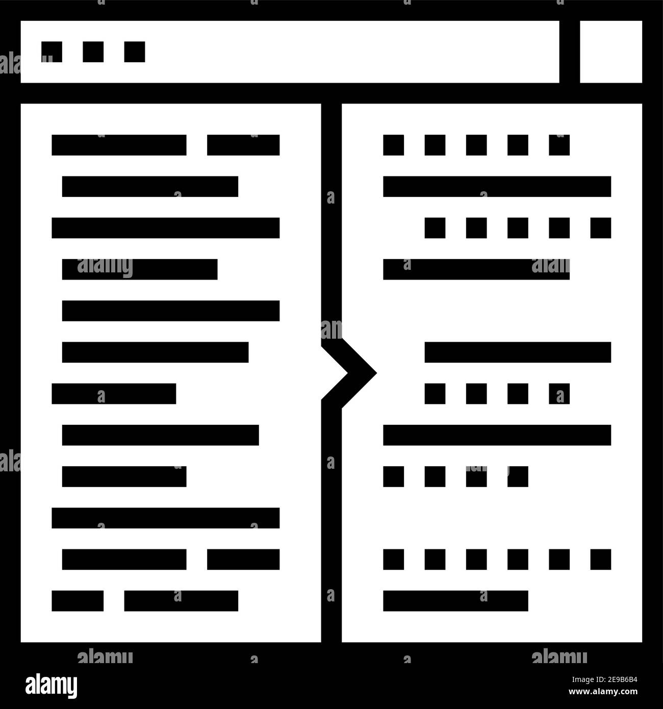 code testing line icon vector illustration Stock Vector Image & Art - Alamy