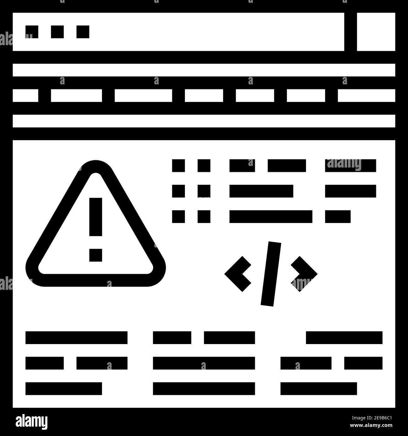 fixing program errors line icon vector illustration Stock Vector Image ... fixing program errors line icon vector illustration Stock Vector Image ...