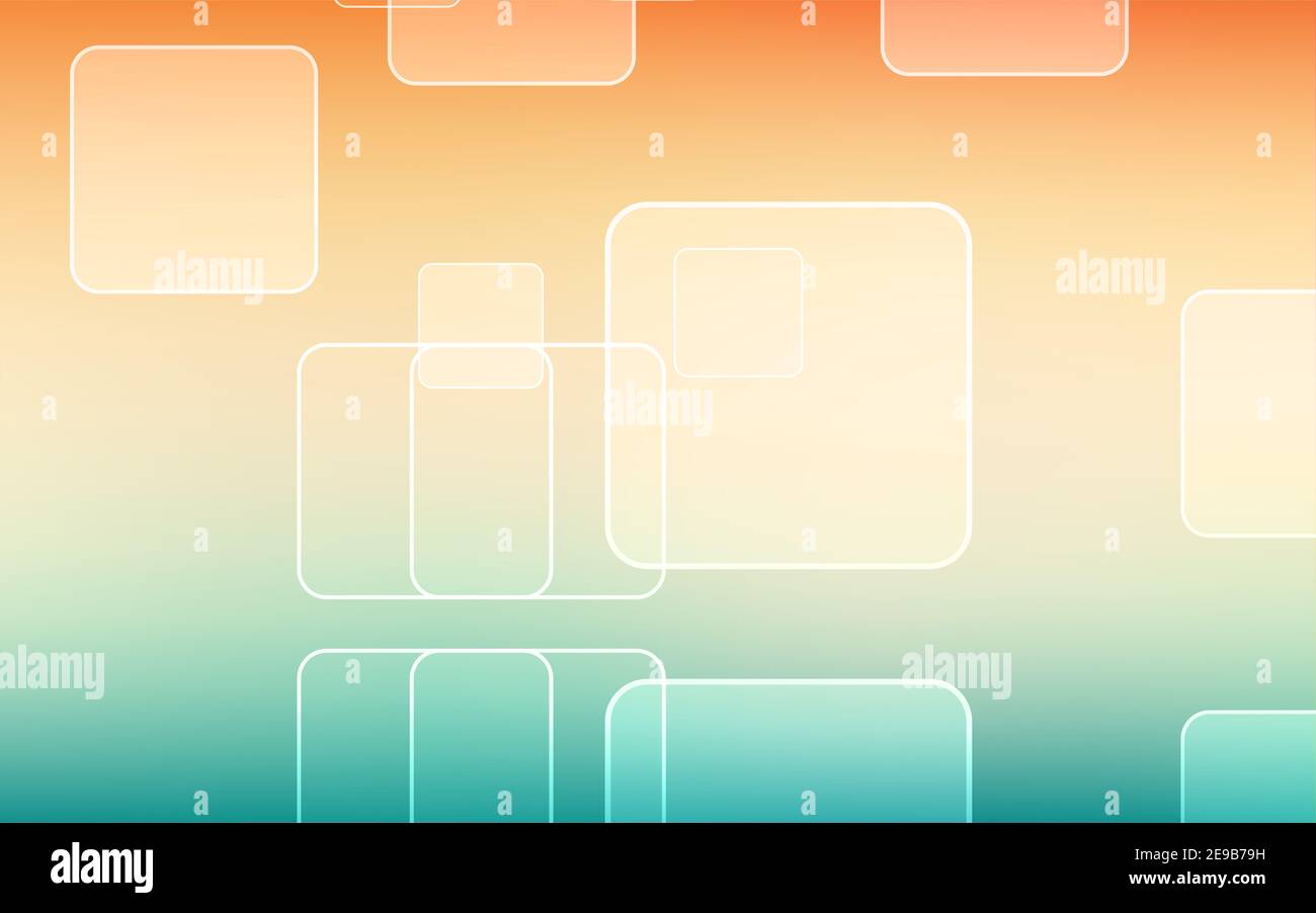 Abstract wide technology background with hexagons and gear wheels. Hi ...