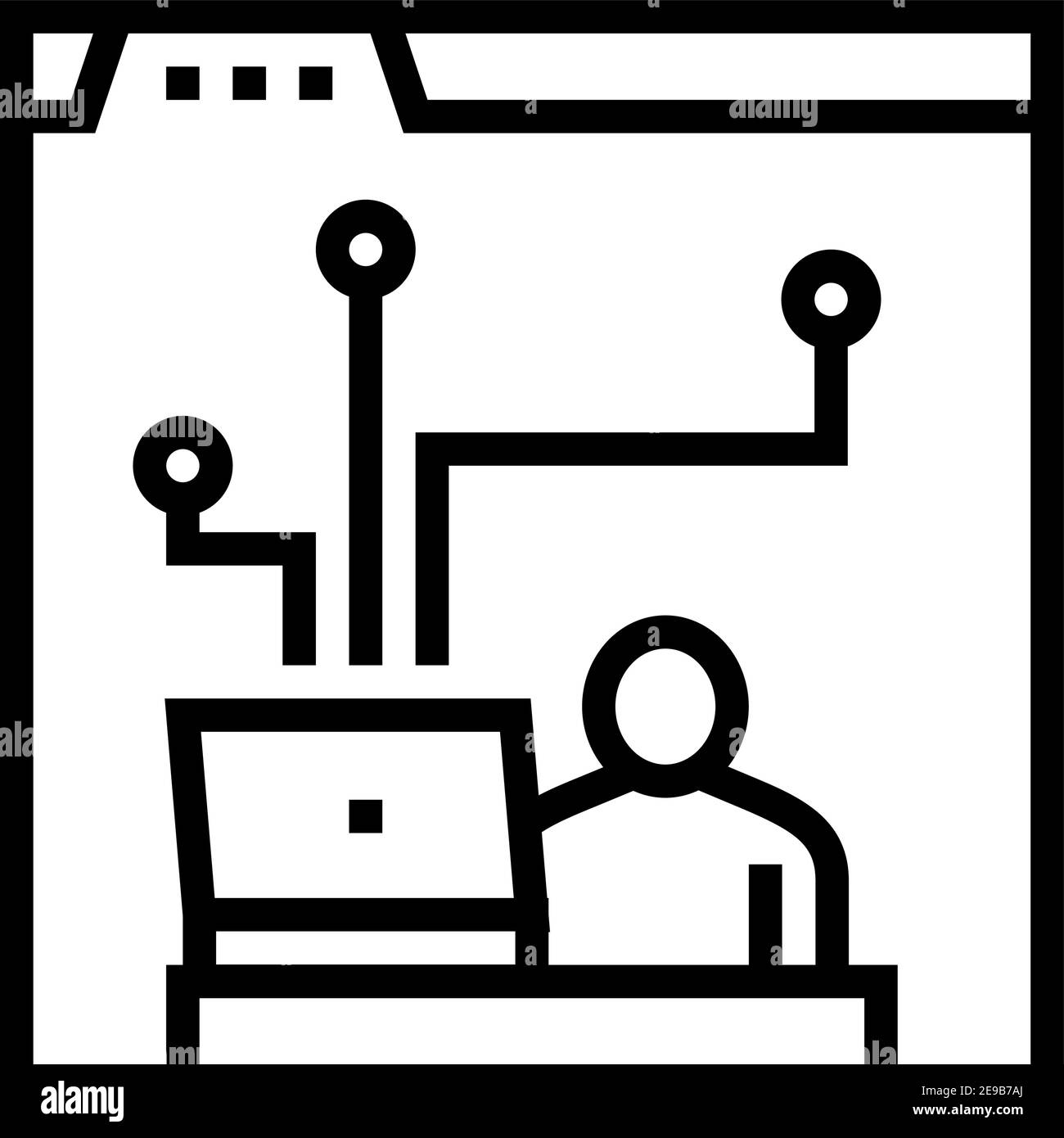 Developer working Black and White Stock Photos & Images - Alamy