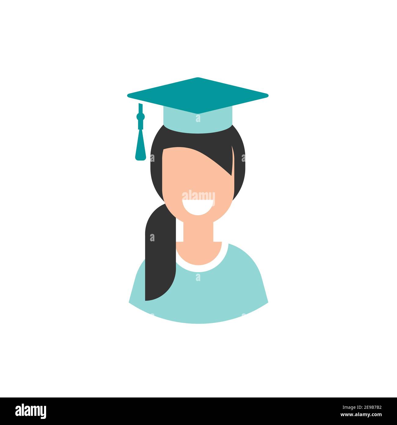 Avatar girl graduation cap hi-res stock photography and images - Alamy