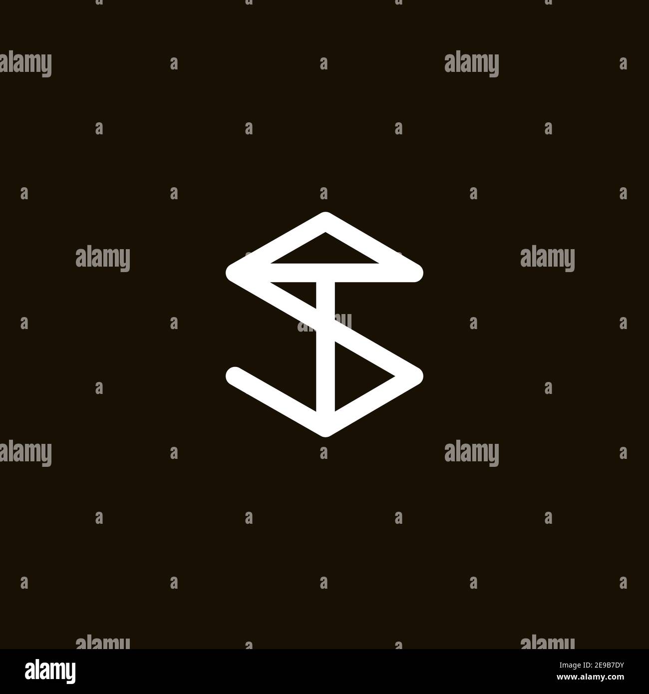 Monogram Logo High Resolution Stock Photography and Images - Alamy