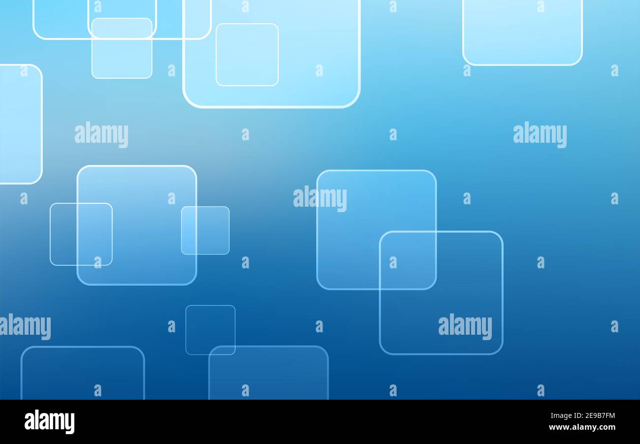 Abstract wide technology background with hexagons and gear wheels. Hi ...