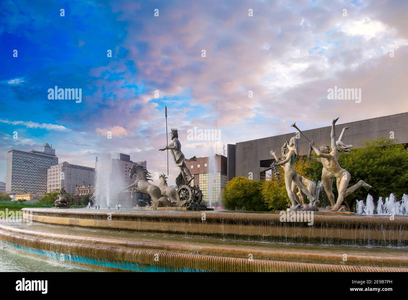 Monterrey, Mexico-11 February, 2020: Monterrey, Landmark Macroplaza, La ...
