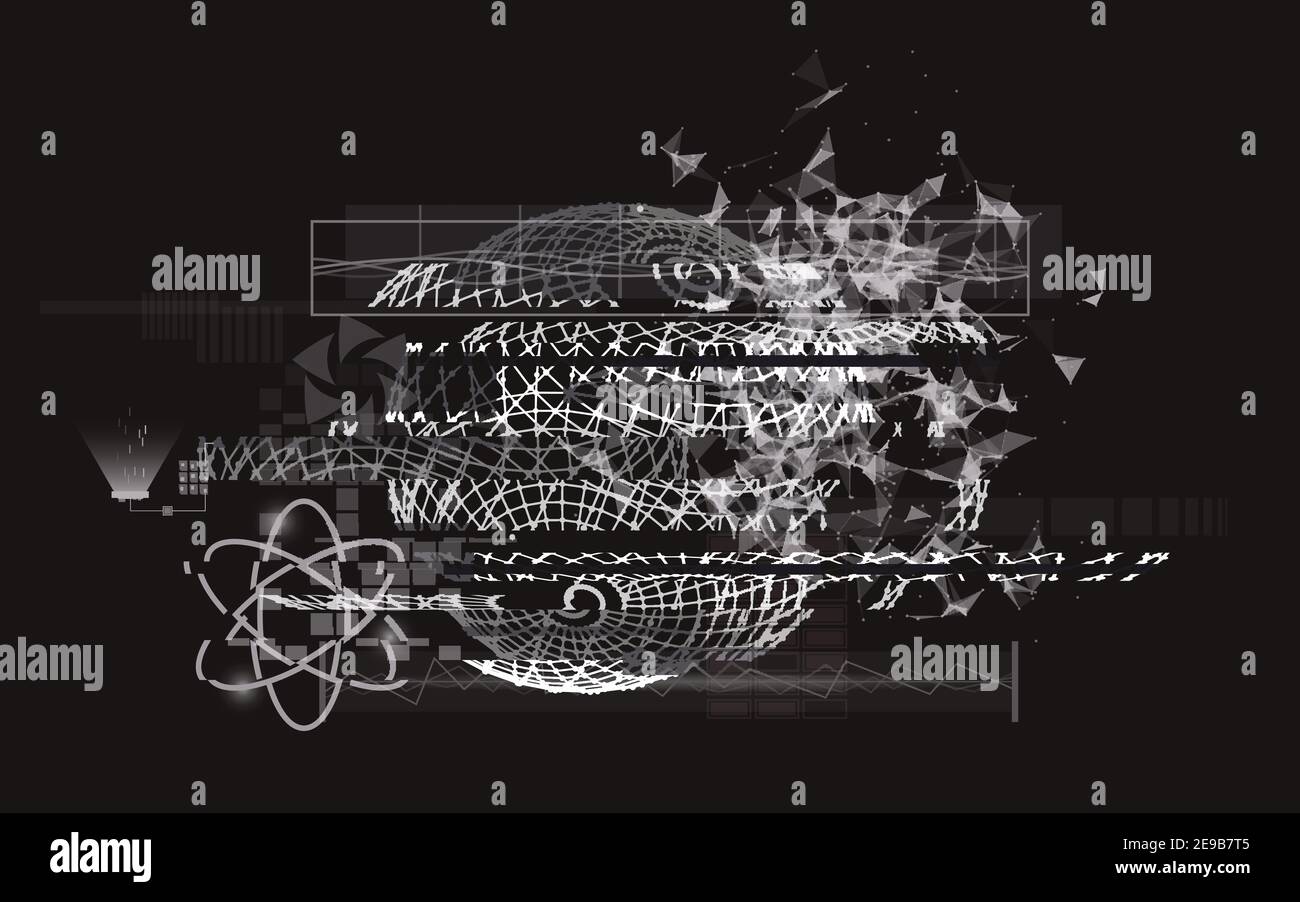 Digital data error dynamic sci hi-res stock photography and images - Alamy