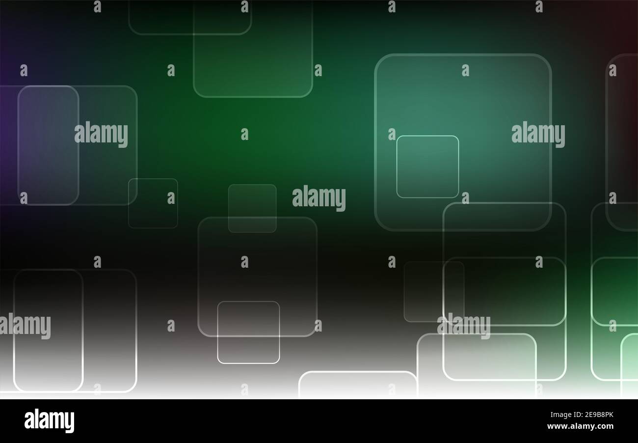 Abstract wide technology background with hexagons and gear wheels. Hi ...