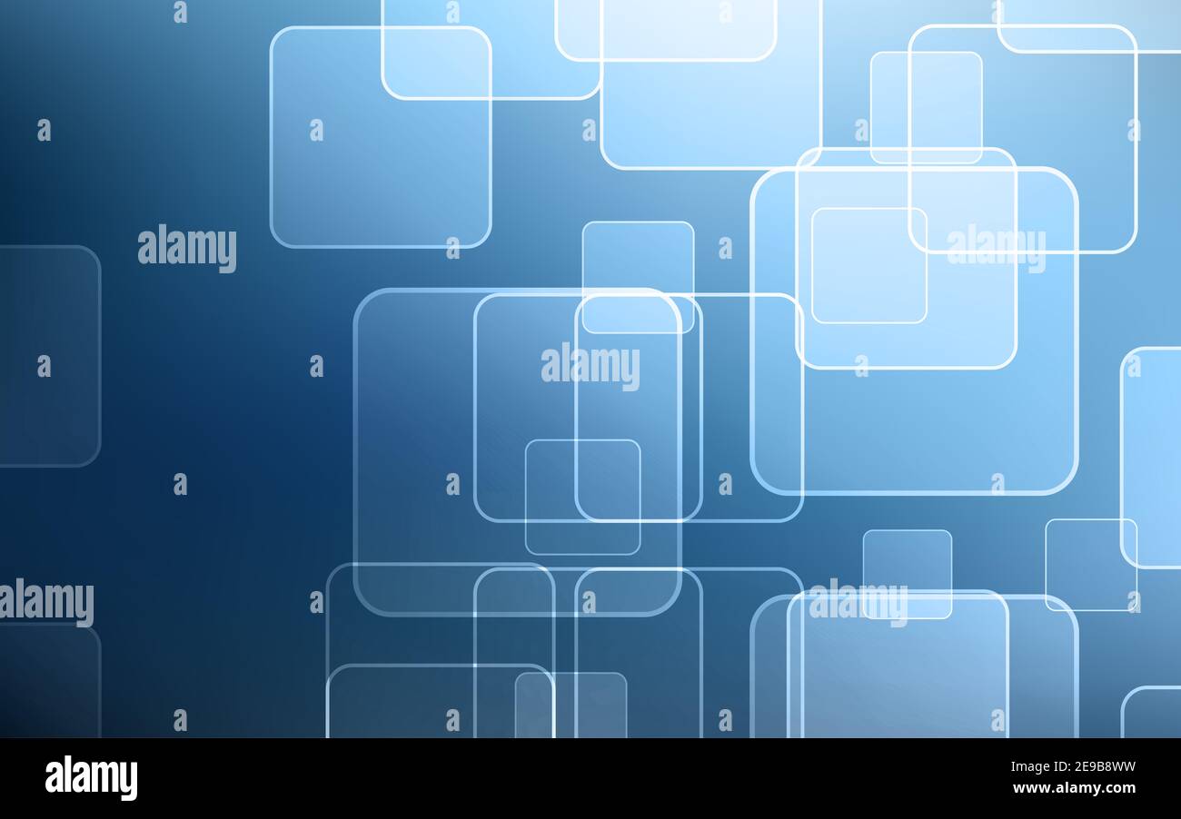 Abstract wide technology background with hexagons and gear wheels. Hi ...