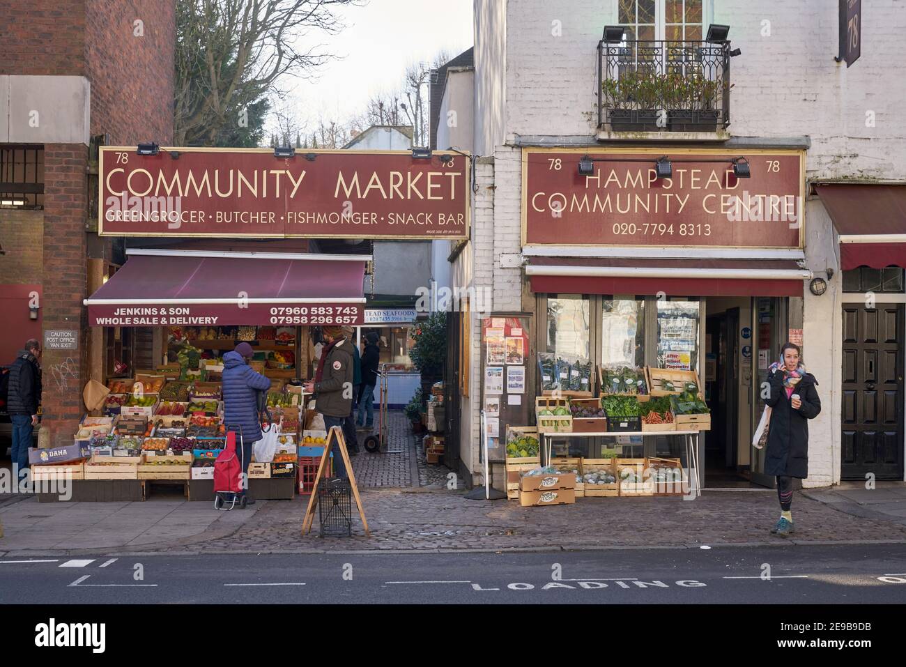 Shopping in hampstead hi-res stock photography and images - Alamy