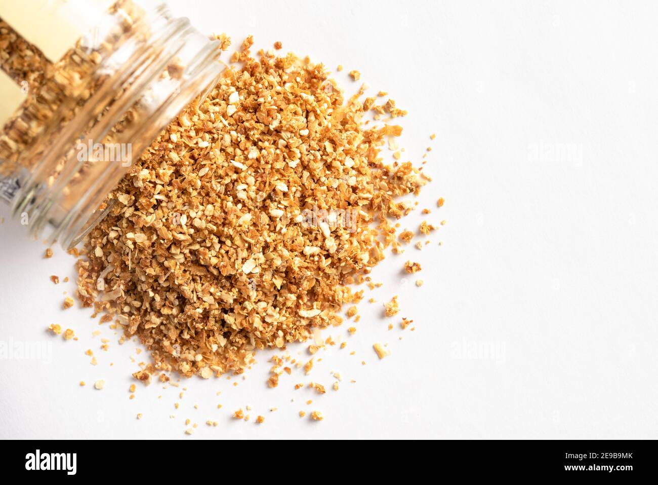 Orange Peel Seasoning Spilled from a Jar Stock Photo - Alamy