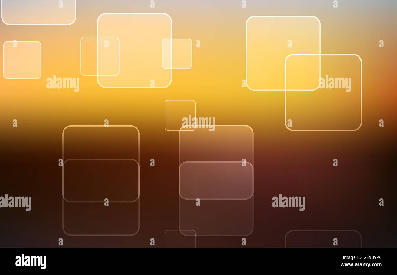 Abstract wide technology background with hexagons and gear wheels. Hi ...