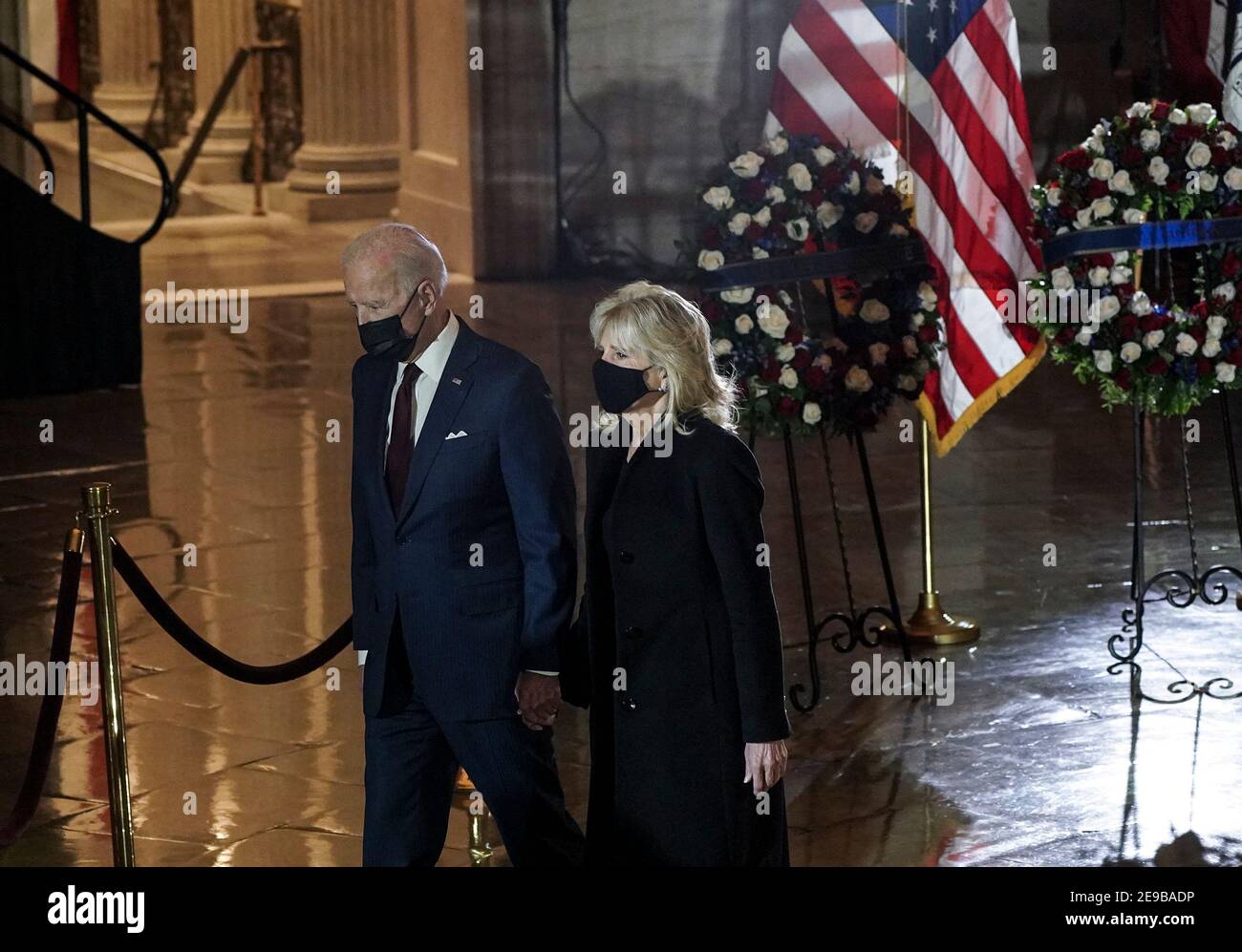 WASHINGTON, DC - FEBRUARY 2: President Joe Biden and First Lady Dr ...