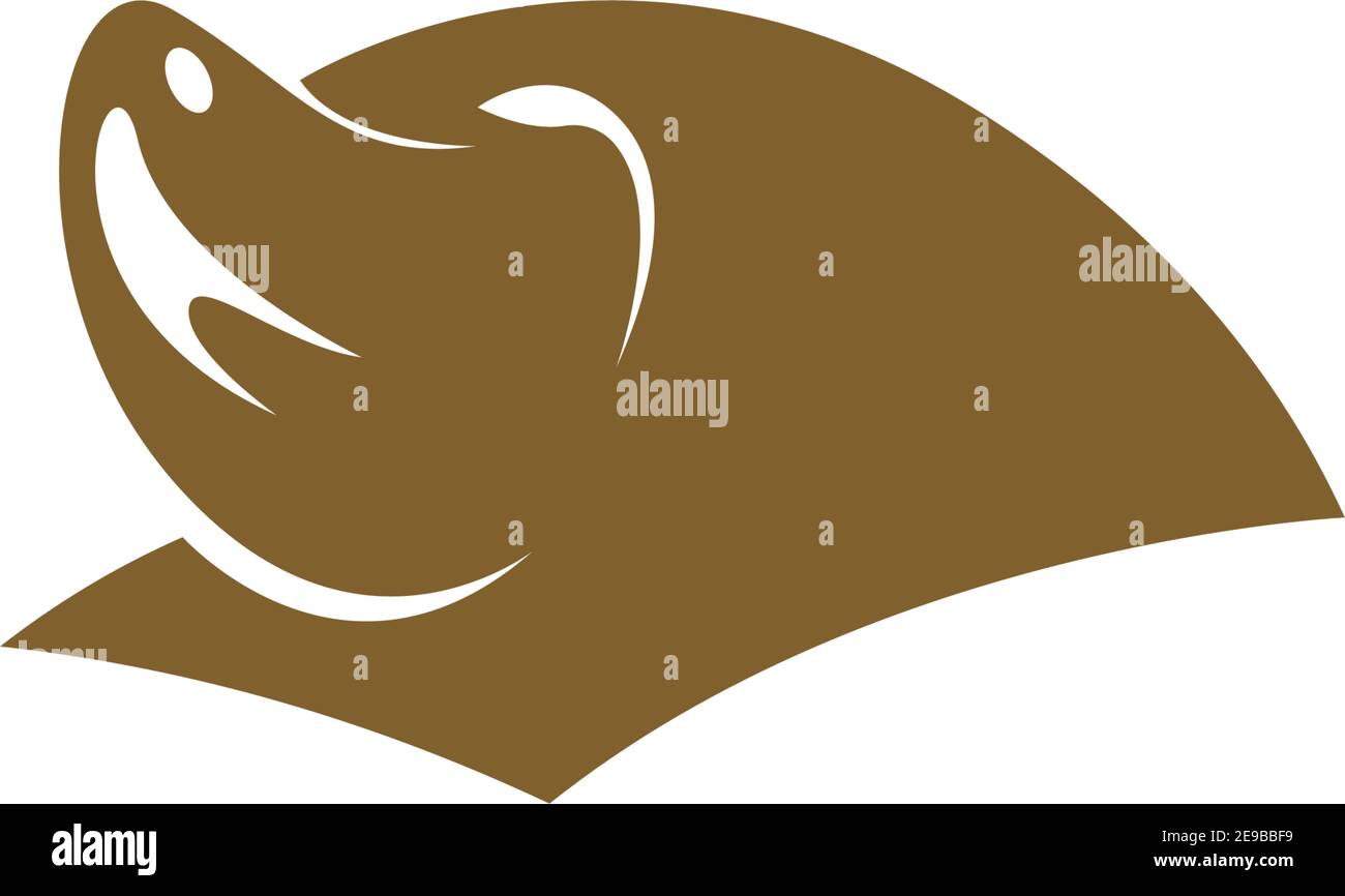 Mole animal logo icon design illustration vector template Stock Vector ...