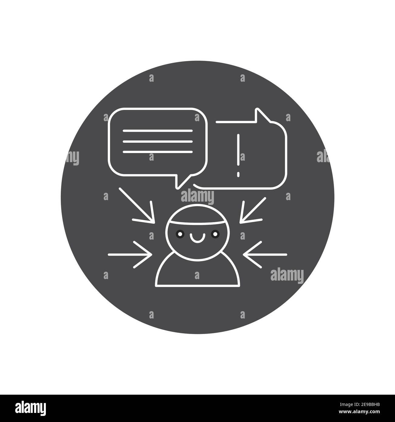 Persuasion black glyph icon. Soft skills. Pictogram for web, mobile app ...
