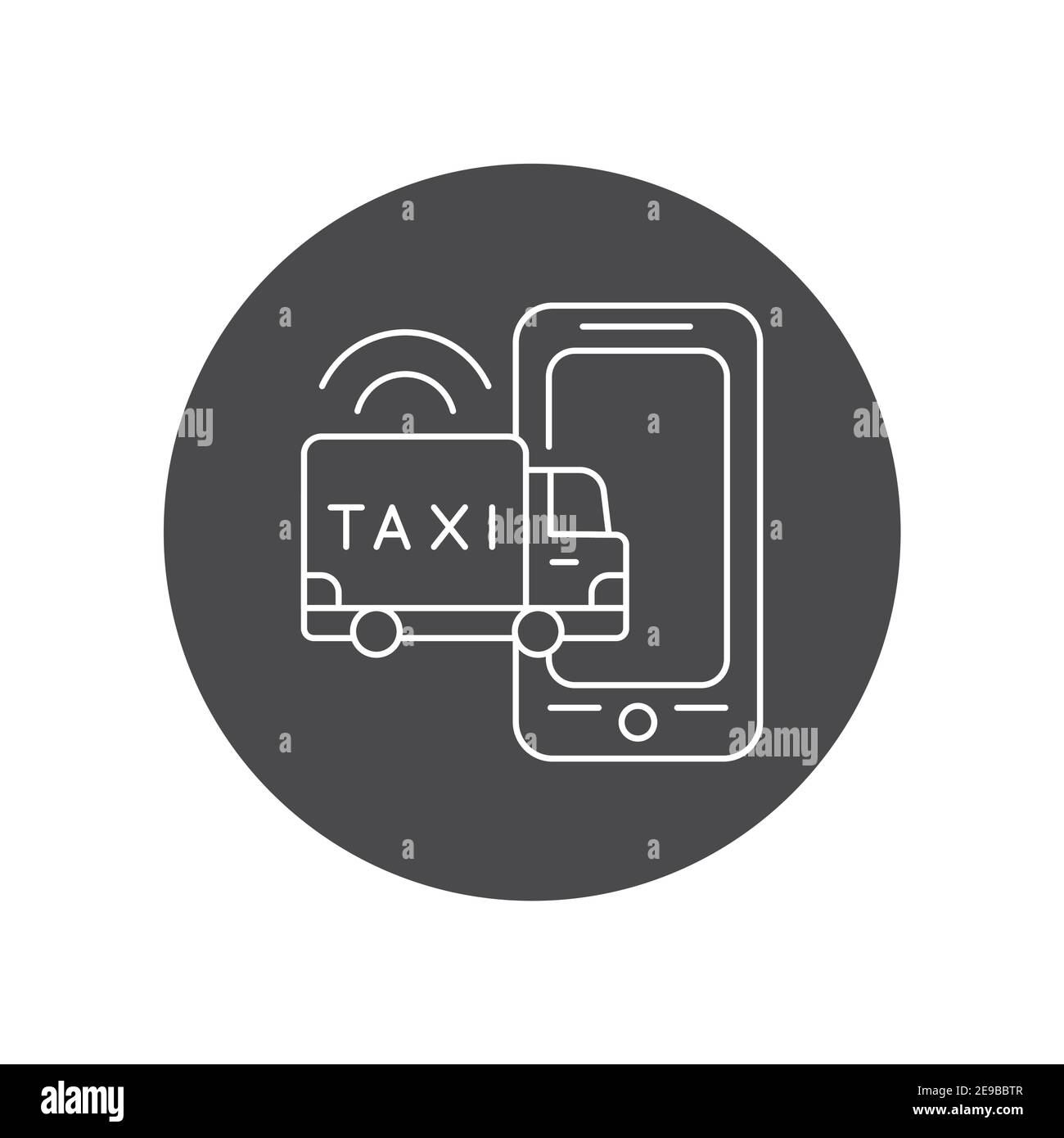 Cargo taxi black glyph icon. Online mobile application order taxi ...
