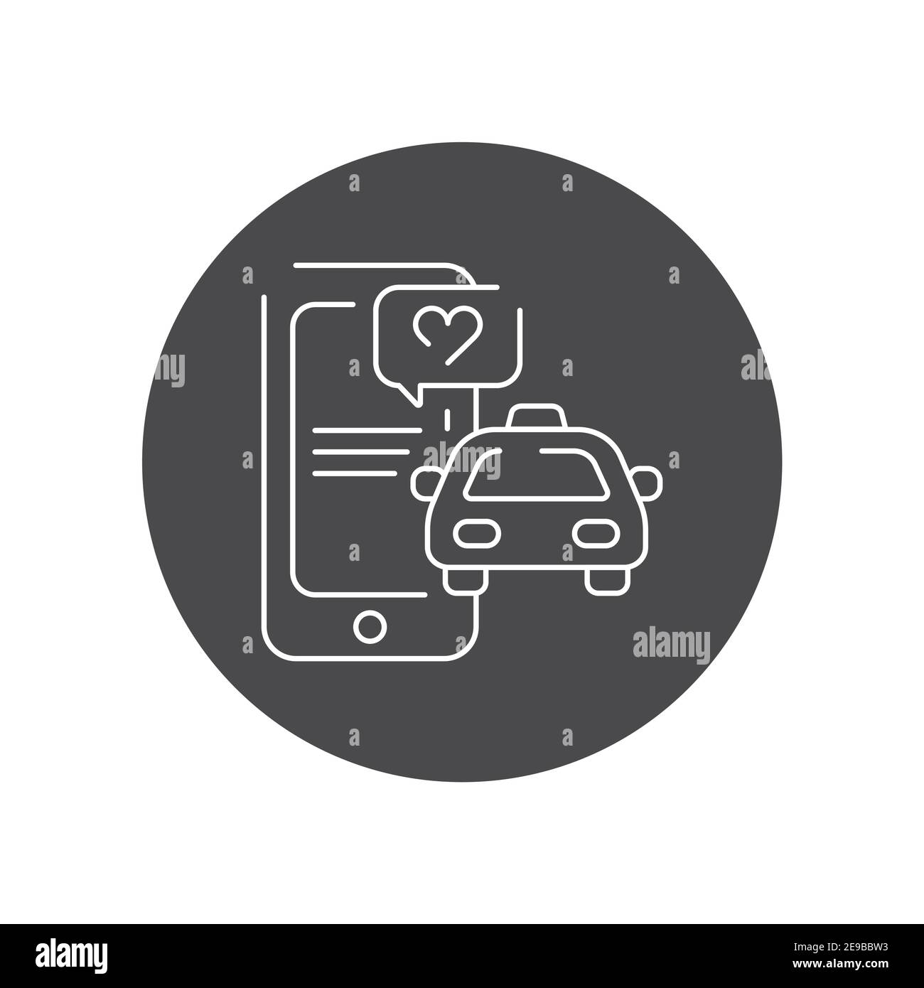 Feedback driver black glyph icon. Online mobile application order taxi ...