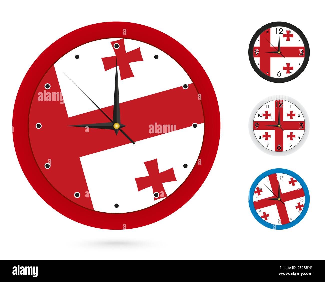 Round timekeeper Stock Vector Images - Alamy