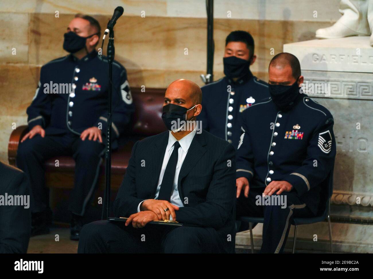 WASHINGTON, DC - FEBRUARY 3: United States Senator Cory Booker ...