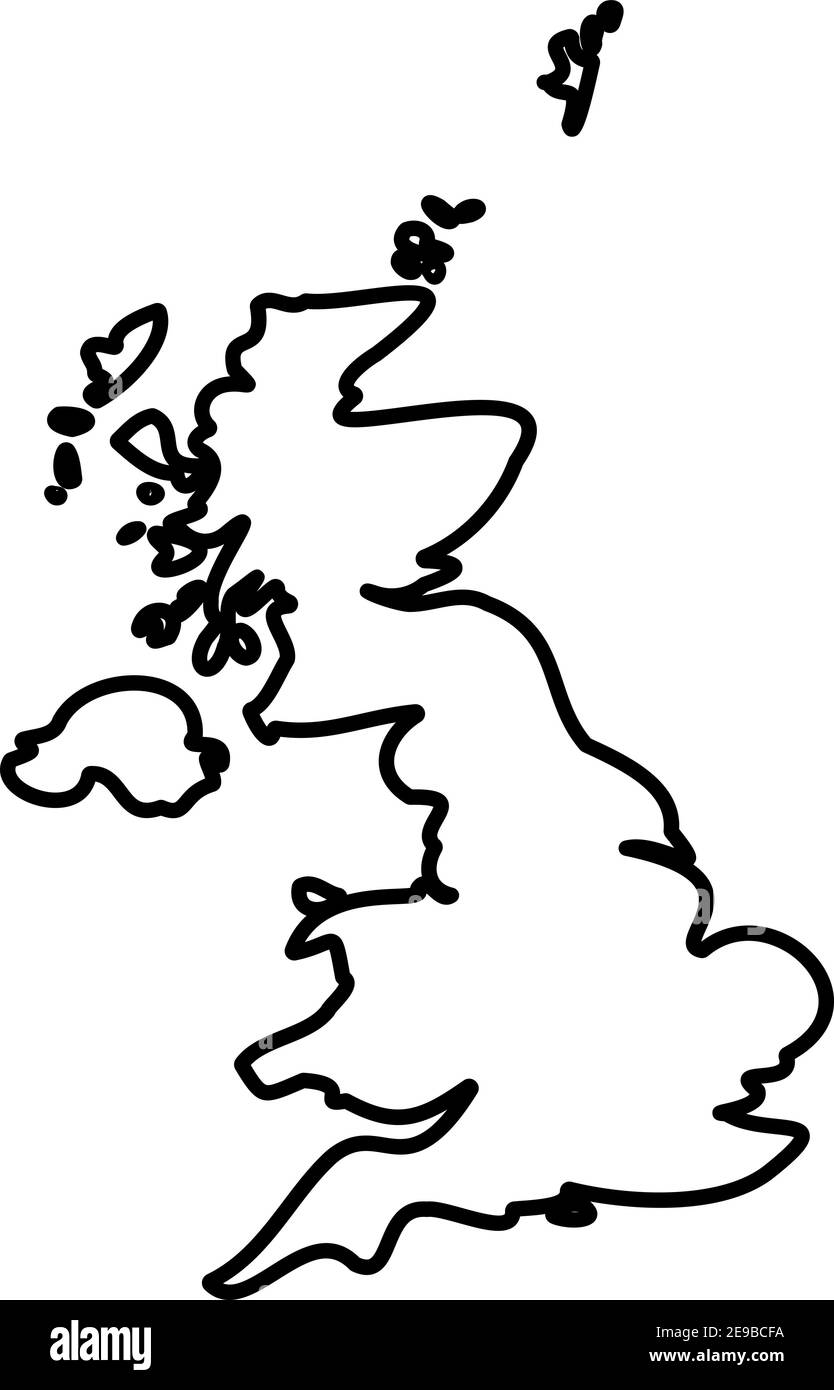 Uk Map Outline Clipart Best